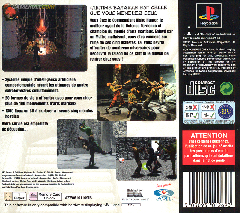 Perfect Weapon Ps1