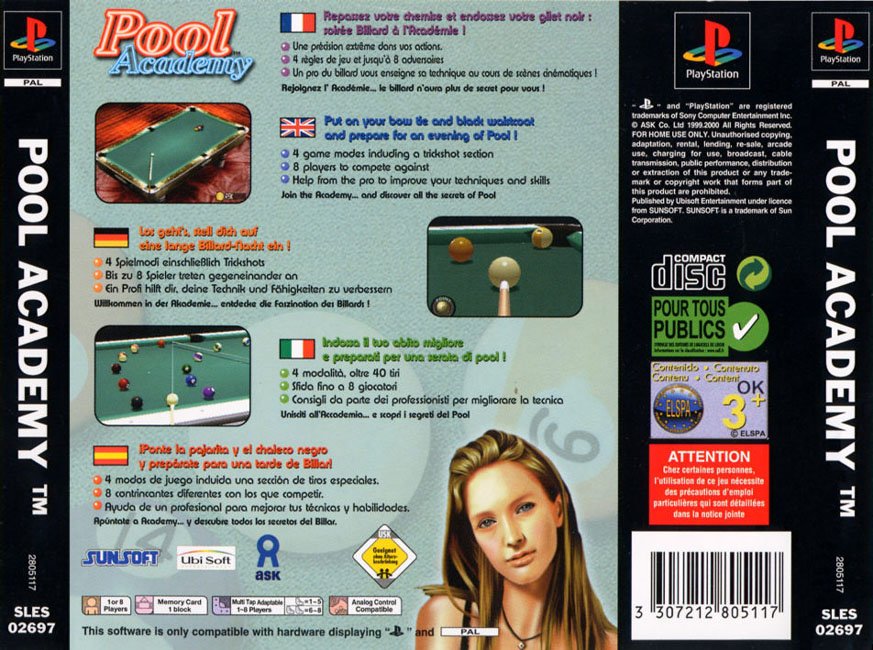 Pool Academy PSX cover